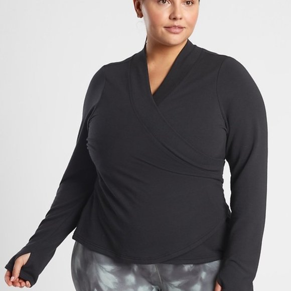 Athleta | Sweaters | Athleta Poise Dance Wrap Sweater | Poshmark